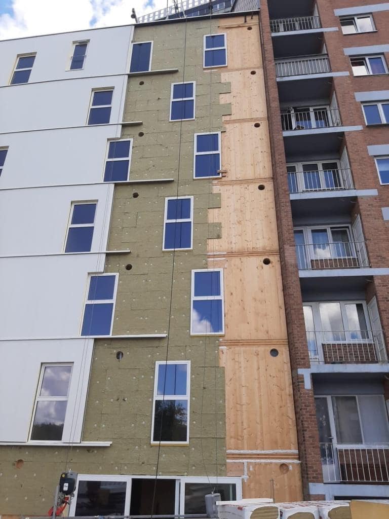 Le plus haut building "tout-en-bois", sur le territoire belge - Reno.energy